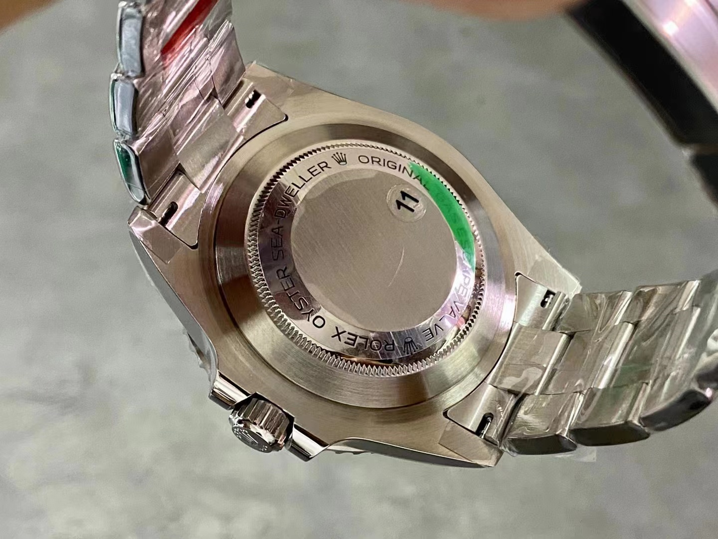 VS厂劳力士43mm单红字鬼王 丹东3235机芯72小时动能