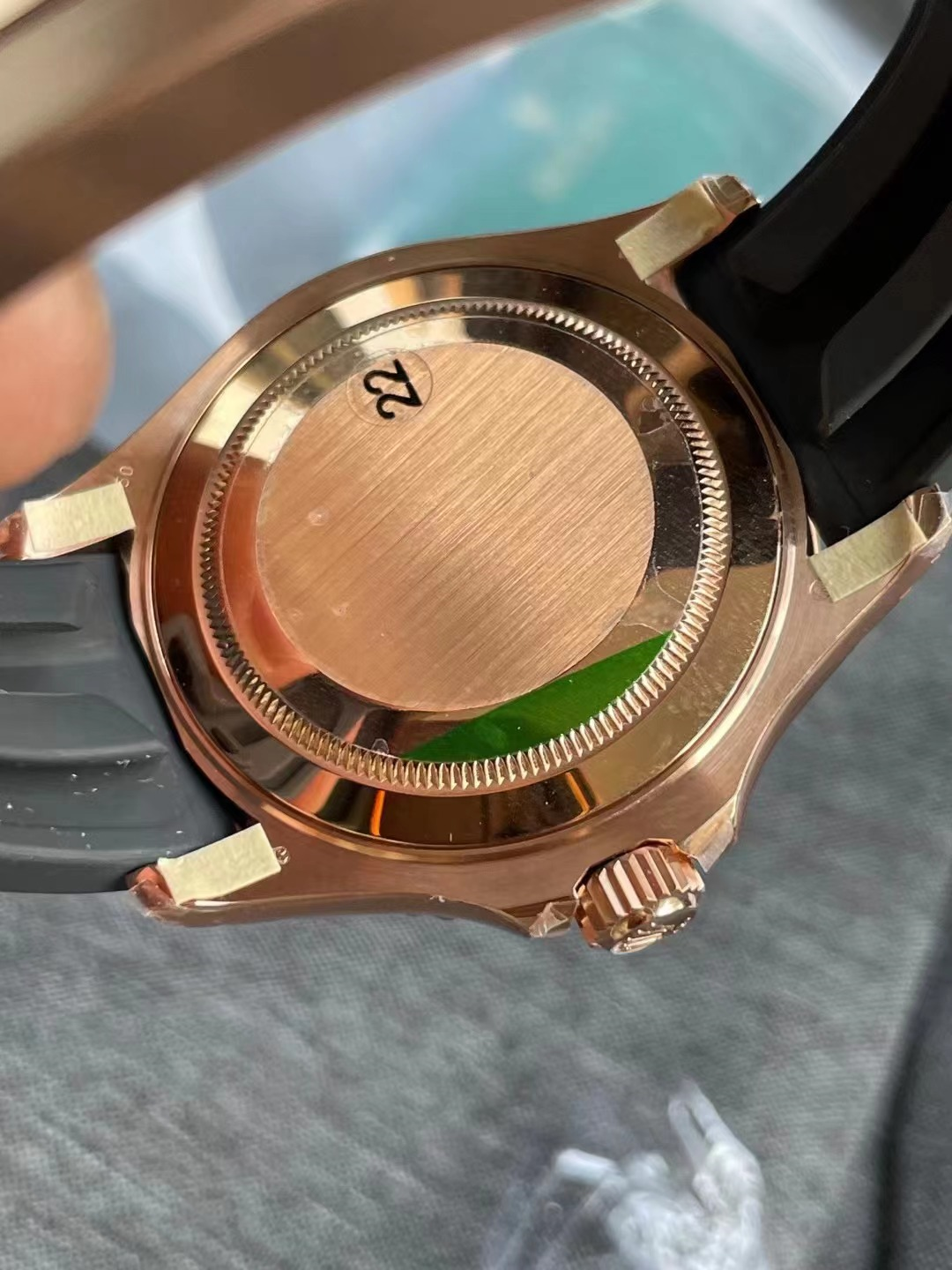 Vs厂劳力士 40mm 玫瑰金游艇 丹东3135机芯